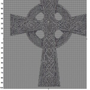 Celtic Cross Cross Stitch Pattern 2 Instant PDF Download | Christianity ...