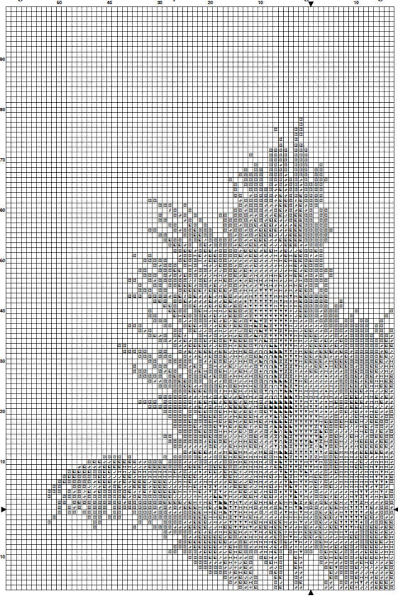 Pampas Grass Vase Cross Stitch Pattern Instant PDF Download - Etsy
