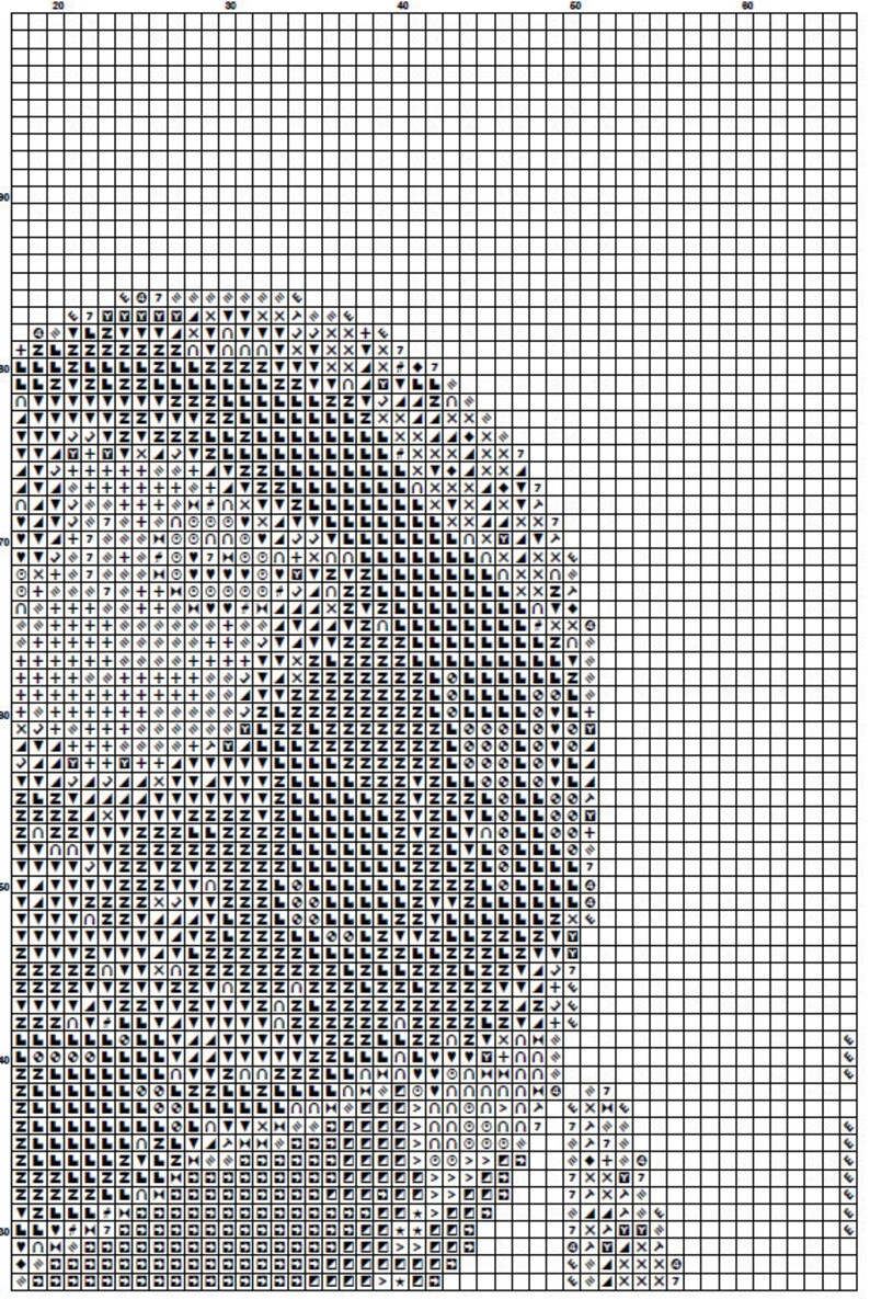 Blue Bird Cross Stitch Pattern Instant PDF Download Bird - Etsy