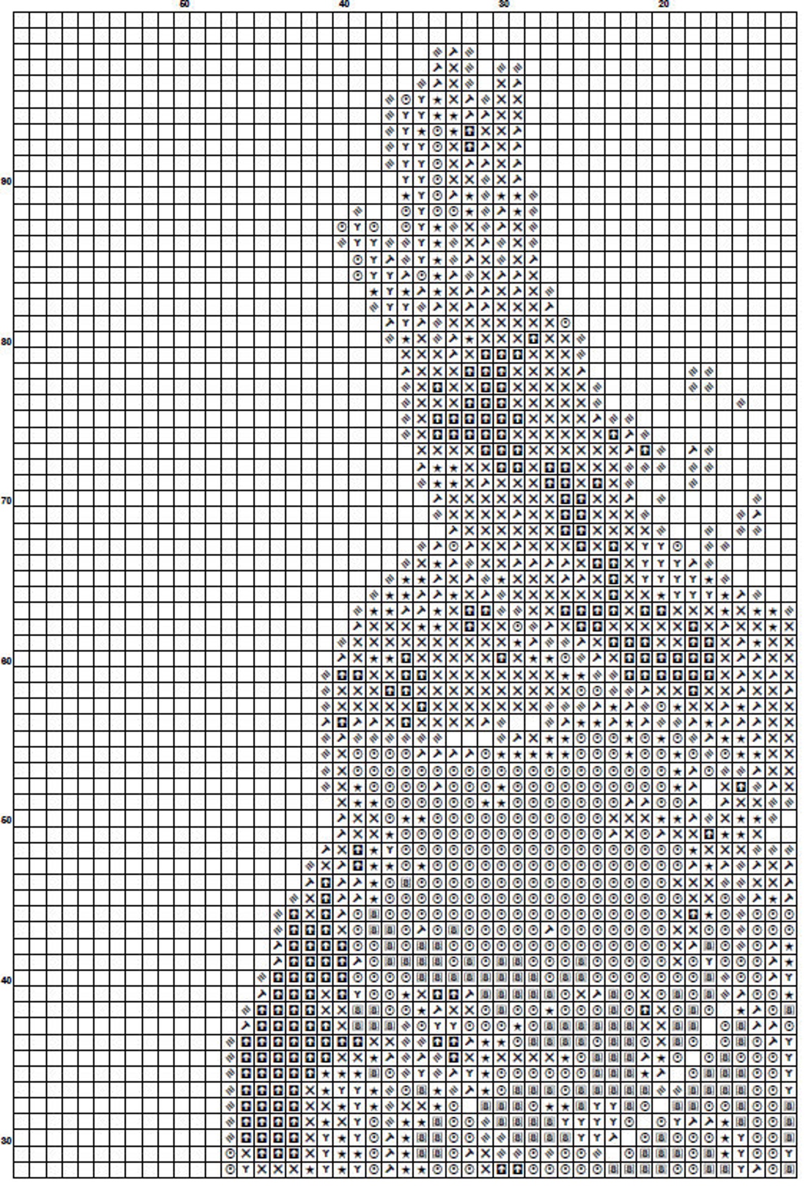 Runner Cross Stitch Pattern 2 Instant Download Instant PDF - Etsy