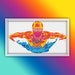 Swimmer Cross Stitch Pattern 1 Instant Download Instant PDF Download ...