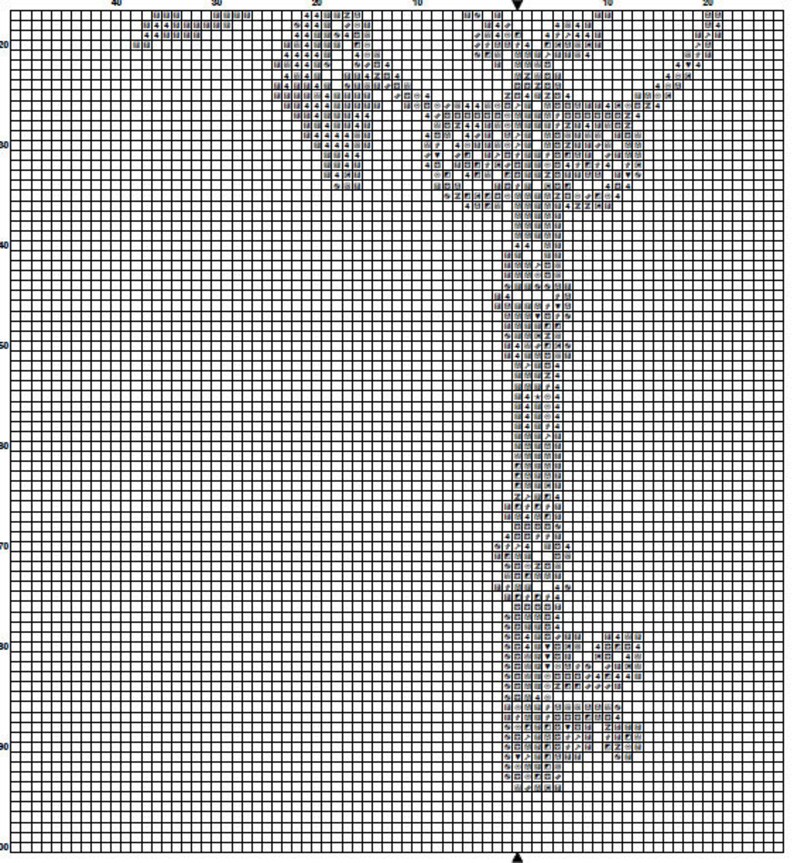 Rose Key Cross Stitch Pattern 6 Instant PDF Download Roses - Etsy
