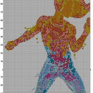 Zumba Dancer Cross Stitch Pattern Instant Download Instant PDF Download ...