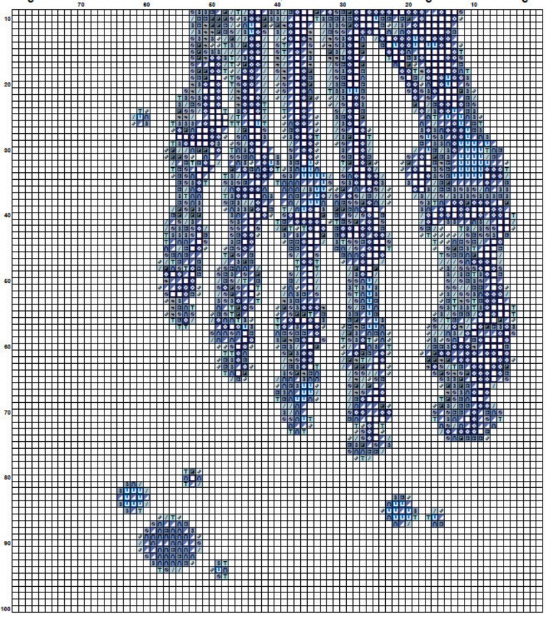 Anatomy Feet Cross Stitch Pattern 1 Instant PDF Download - Etsy
