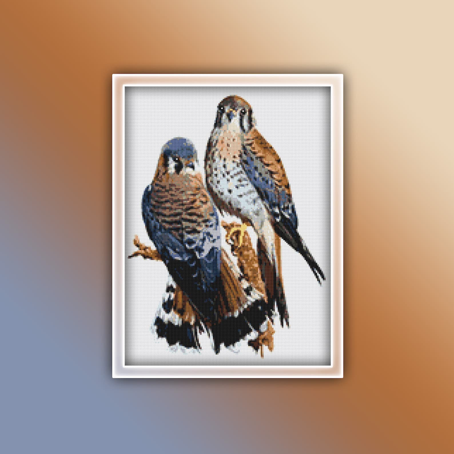 Falcons Cross Stitch Pattern 1 Instant Download Instant PDF | Etsy