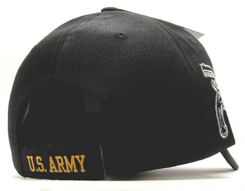 US Army Military Police Crossed Pistols Licensed Embroidered Adjustable ...