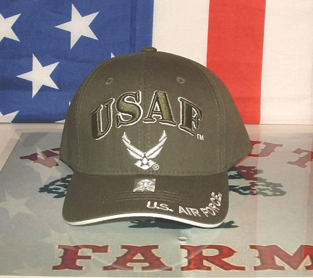 USAF Air Force Hap Arnold Wing Emblem Bold Embroidery Olive Drab ...