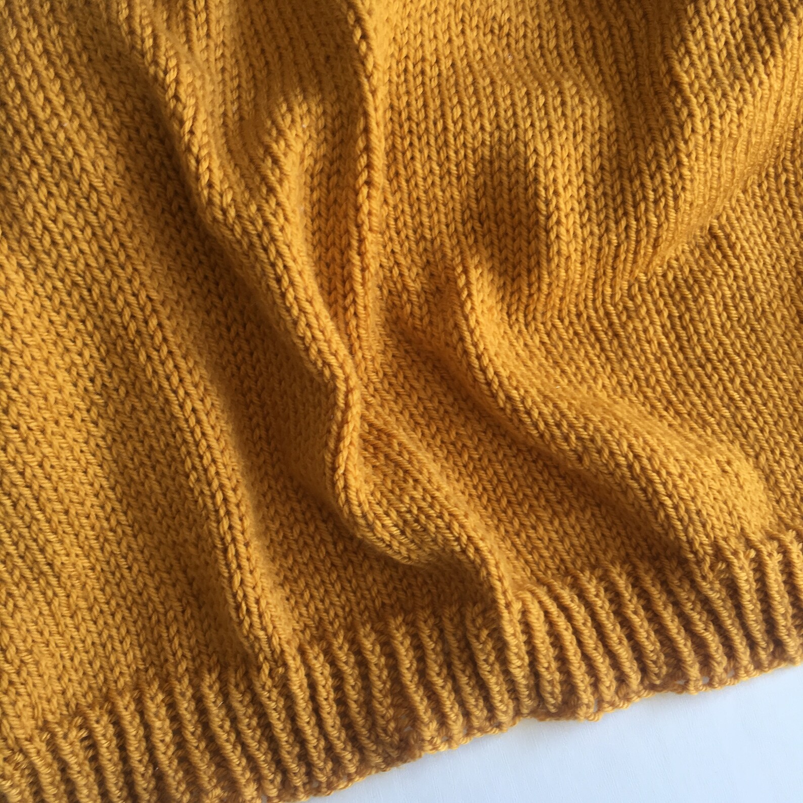 Aran Wool Rib Stitch Border Throw Knitting Pattern - Rib Stitch Blanket ...