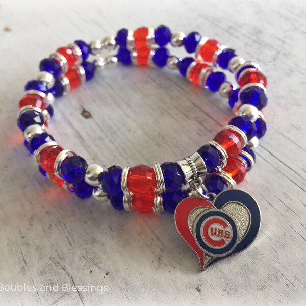 Chicago Cubs Jewelry - Etsy