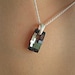 Crystals in Twilight Pendant Necklace, Sterling Silver Necklace ...