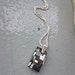 Crystals in Twilight Pendant Necklace, Sterling Silver Necklace ...