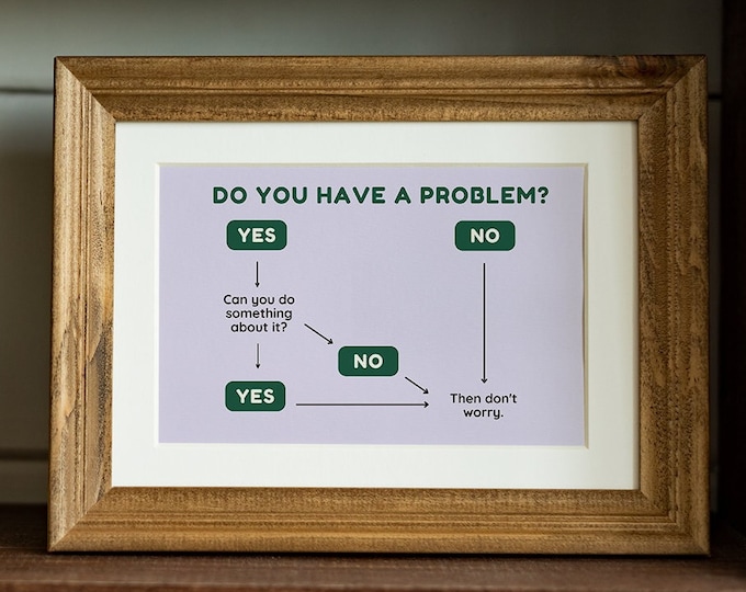 Anxiety Decision Tree, Anxiety Illustration, Self Care Infographic ...