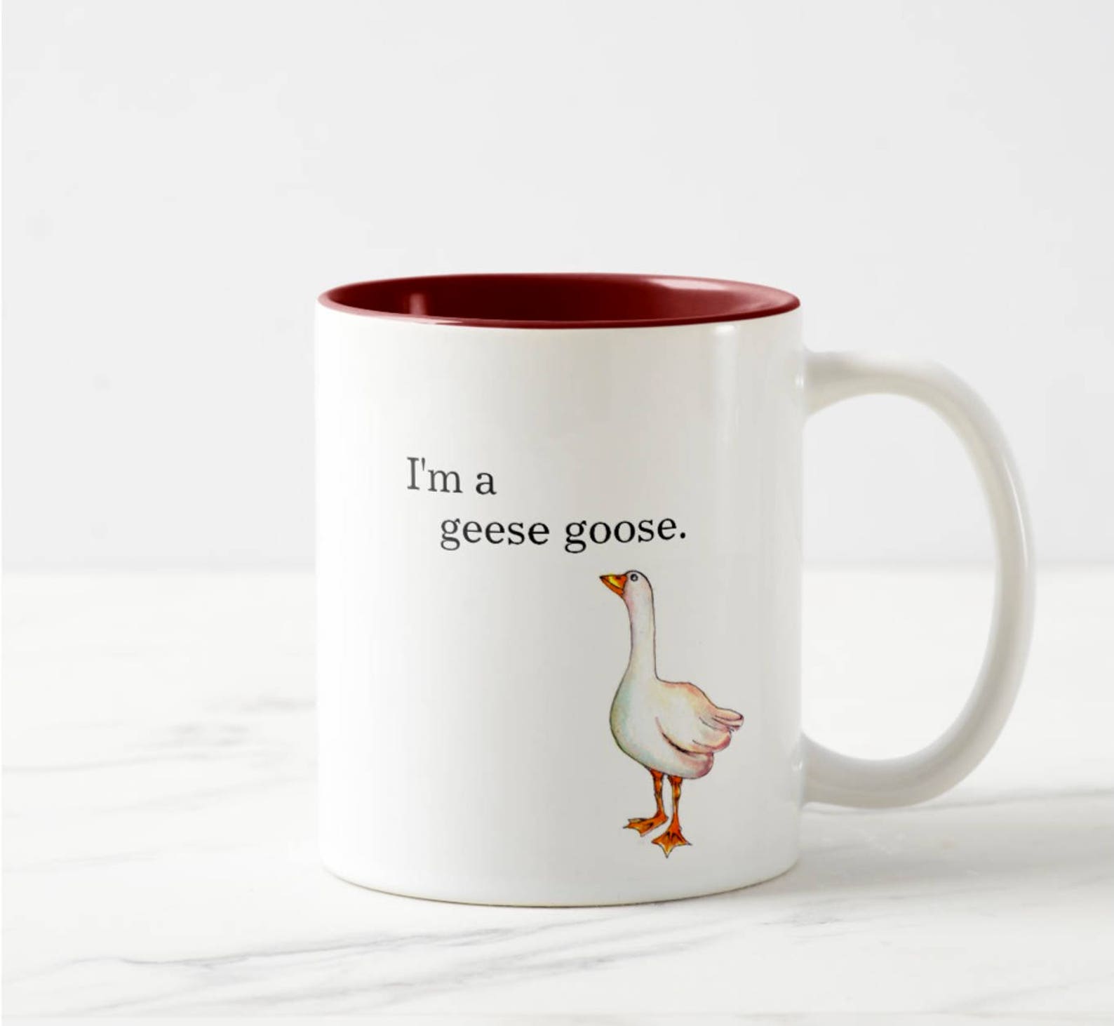 I'm a People Person / I'm a Geese Goose Mug, Funny Goose Mug, People ...