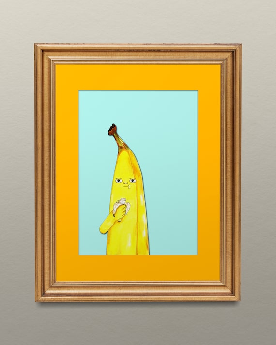 Funny Banana Art