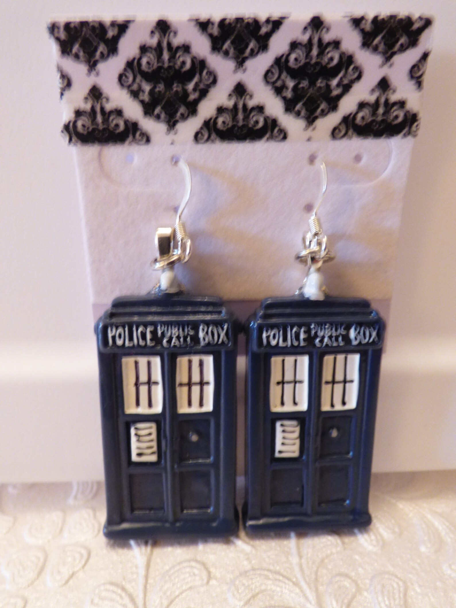 Doctor Who Tardis Earrings - Etsy