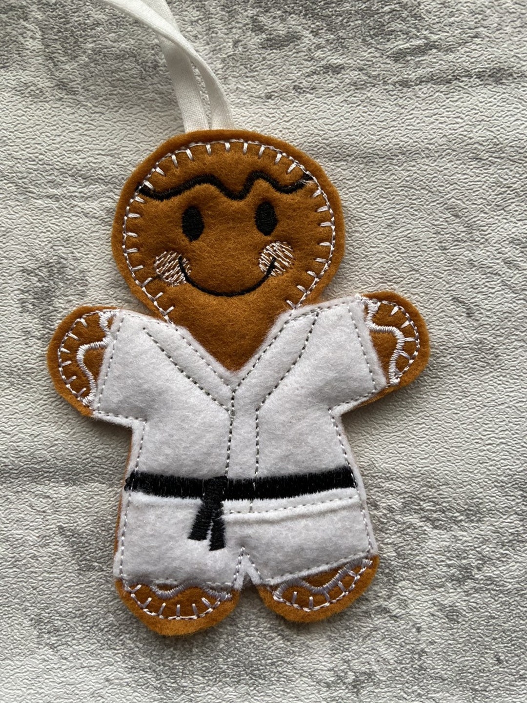 Karate Gingerbread Hanging Decoration - Etsy