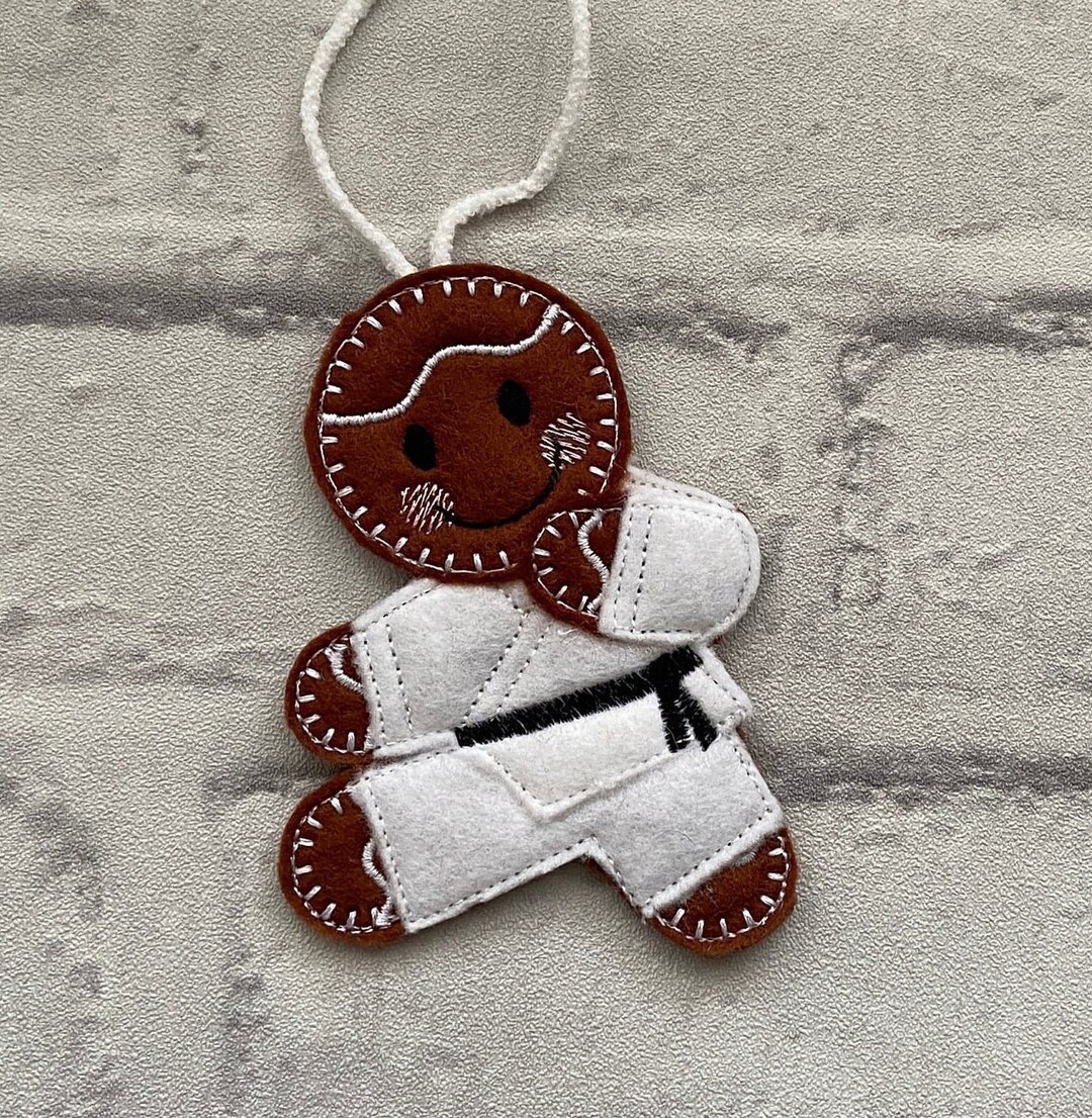 Martial Arts | Karate| Judo| Jujutsu | Gingerbread Hanging Decoration ...