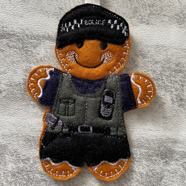 Gingerbread Police - Etsy