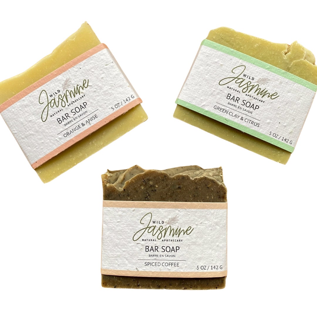NATURAL SOAP Bars Set of 3 Zero Waste Soap Bar Bar Soap - Etsy