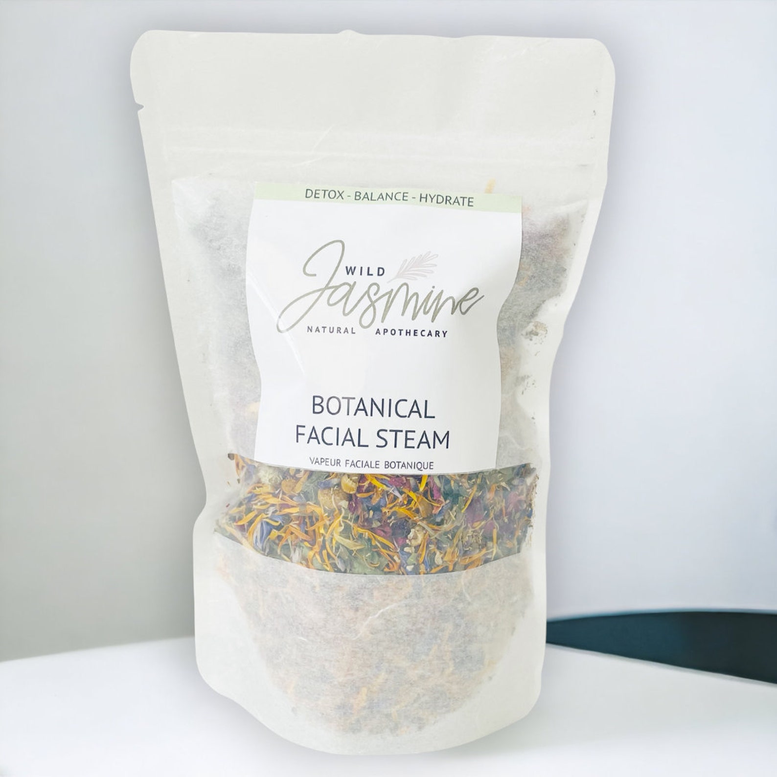 BOTANICAL FACIAL STEAM Open Pores, Detox, Hydrate, Home Spa Calendula ...