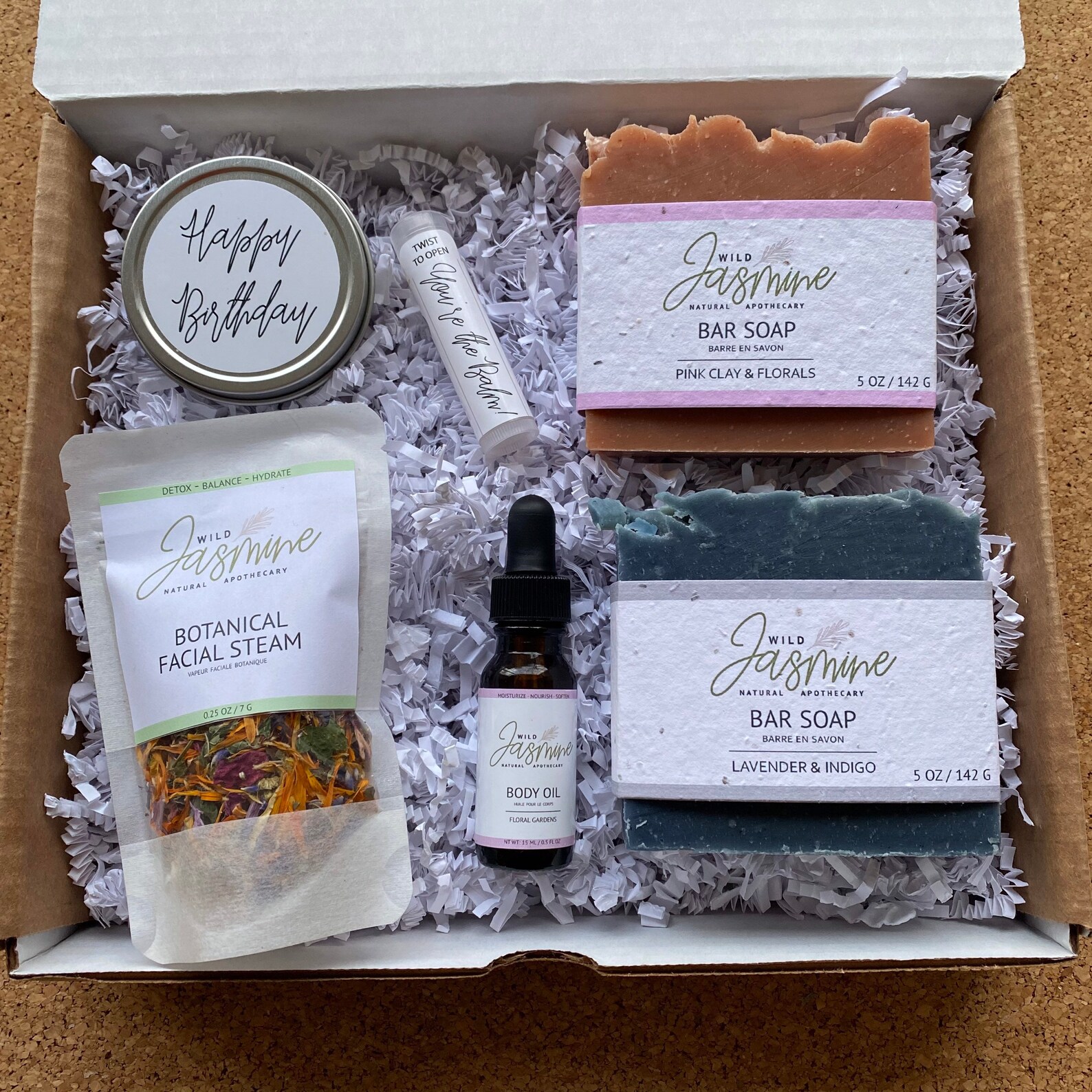 BIRTHDAY GIFT Set Skin Care Gift Gift for Her Happy | Etsy