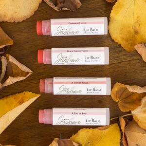 RED LIP BALM: Red Tinted Lip Balm. Beeswax Lipbalm W Shea Butter, Mica ...
