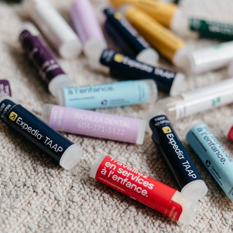 Custom Logo Chapsticks - Etsy