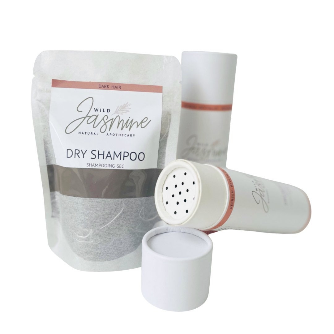 NATURAL DRY SHAMPOO Refill - Zero Waste Dry Shampoo Powder, Vegan Dry ...