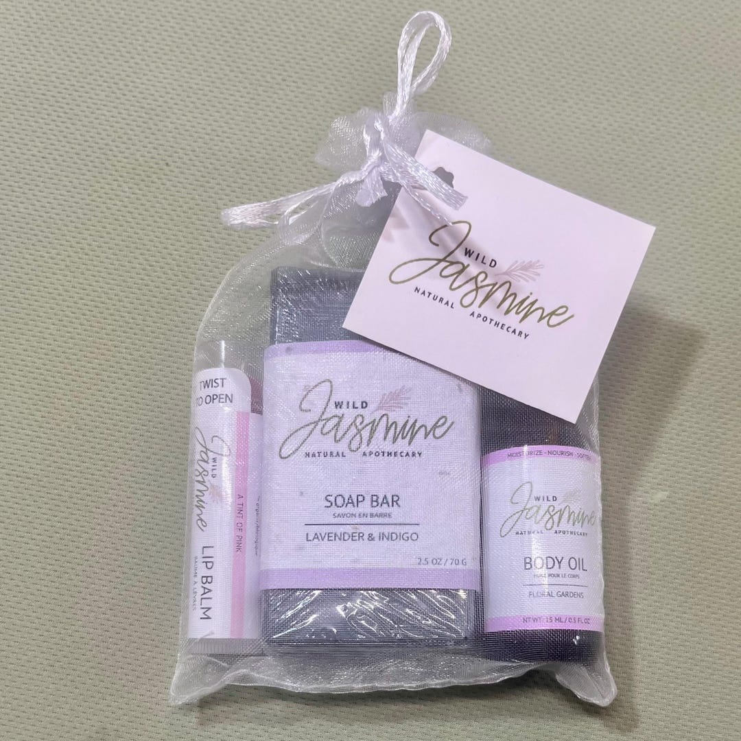 LAVENDER GIFT Bag- Bath & Body Gift Box, Hostess Gift, Teacher Gift ...