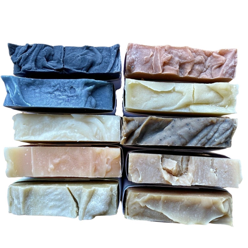 NATURAL SOAP Bars Set of 10 Zero Waste Soap Bar Bar Soap - Etsy