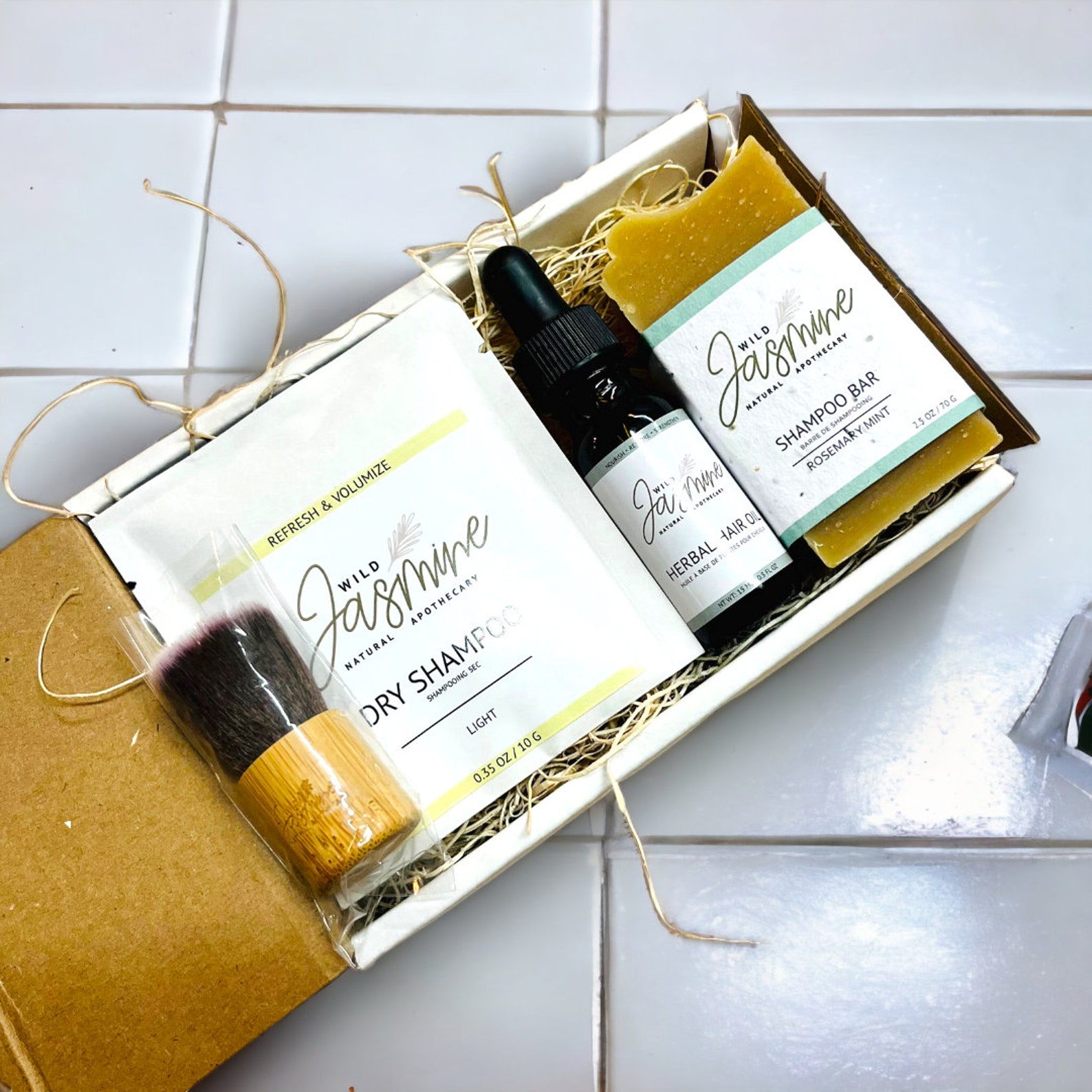 MINI HAIR CARE Set - Shampoo Bars, Hair Oil, Dry Shampoo, - Etsy