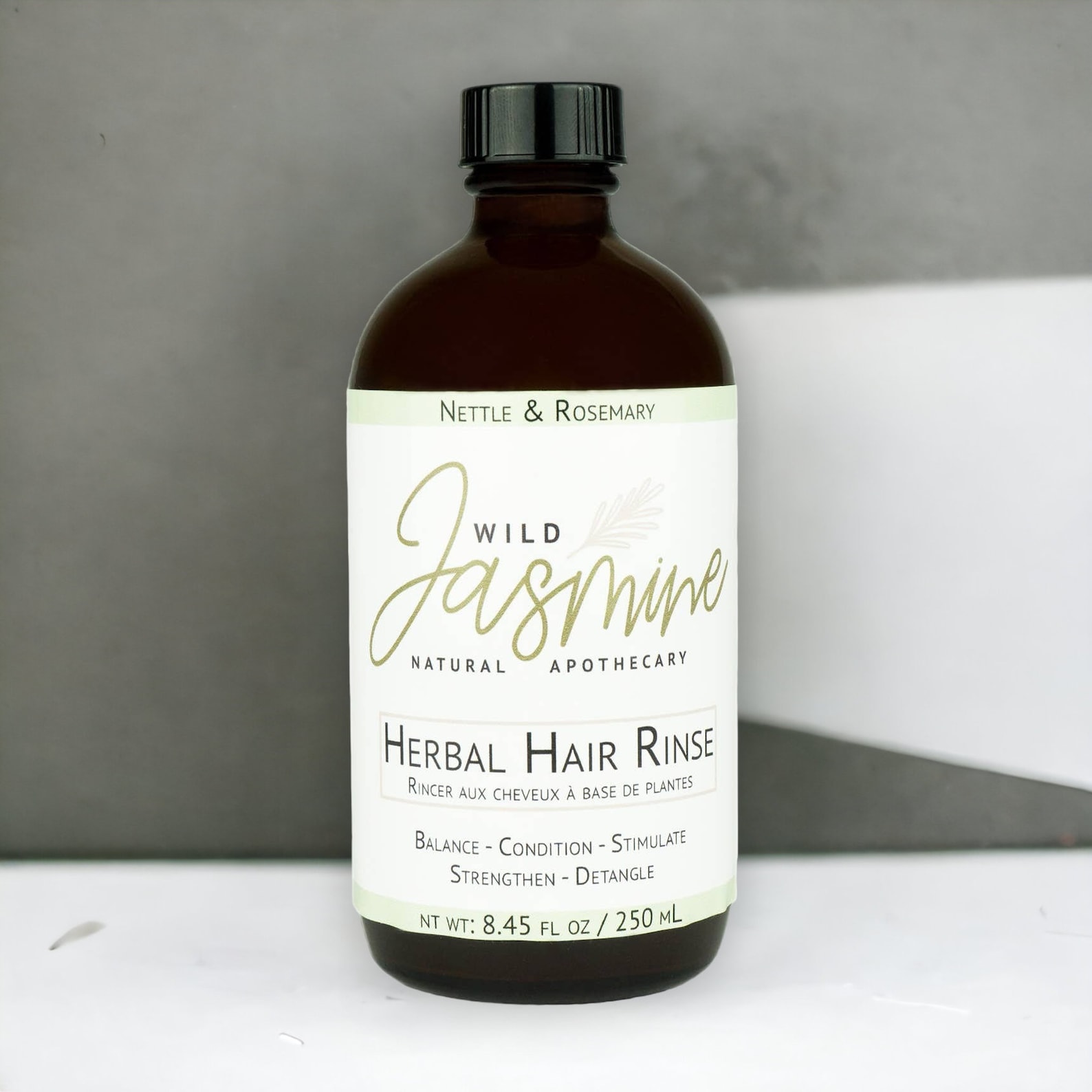 HERBAL HAIR RINSE - Rosemary Nettle - Apple Cider Vinegar Infused With ...