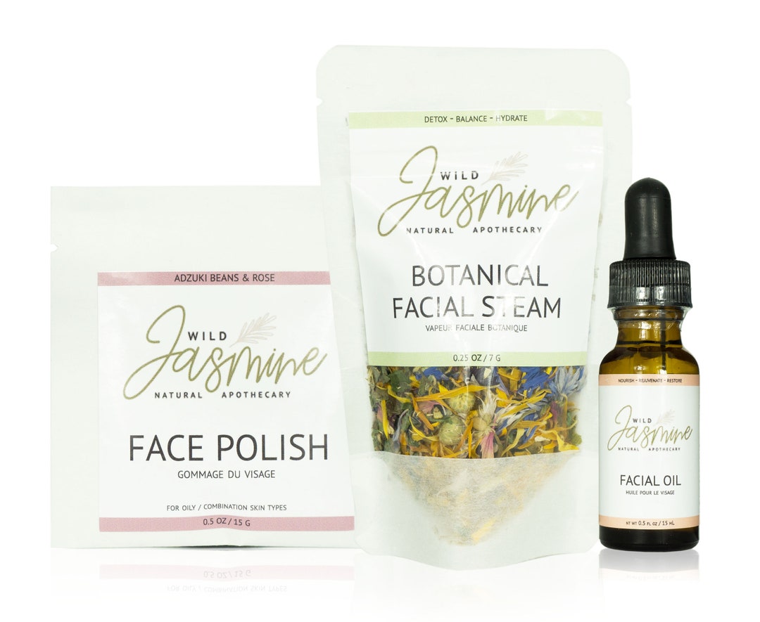 FACIAL CARE SAMPLE Pack Facial Steam | Exfoliating Cleansing Grains ...
