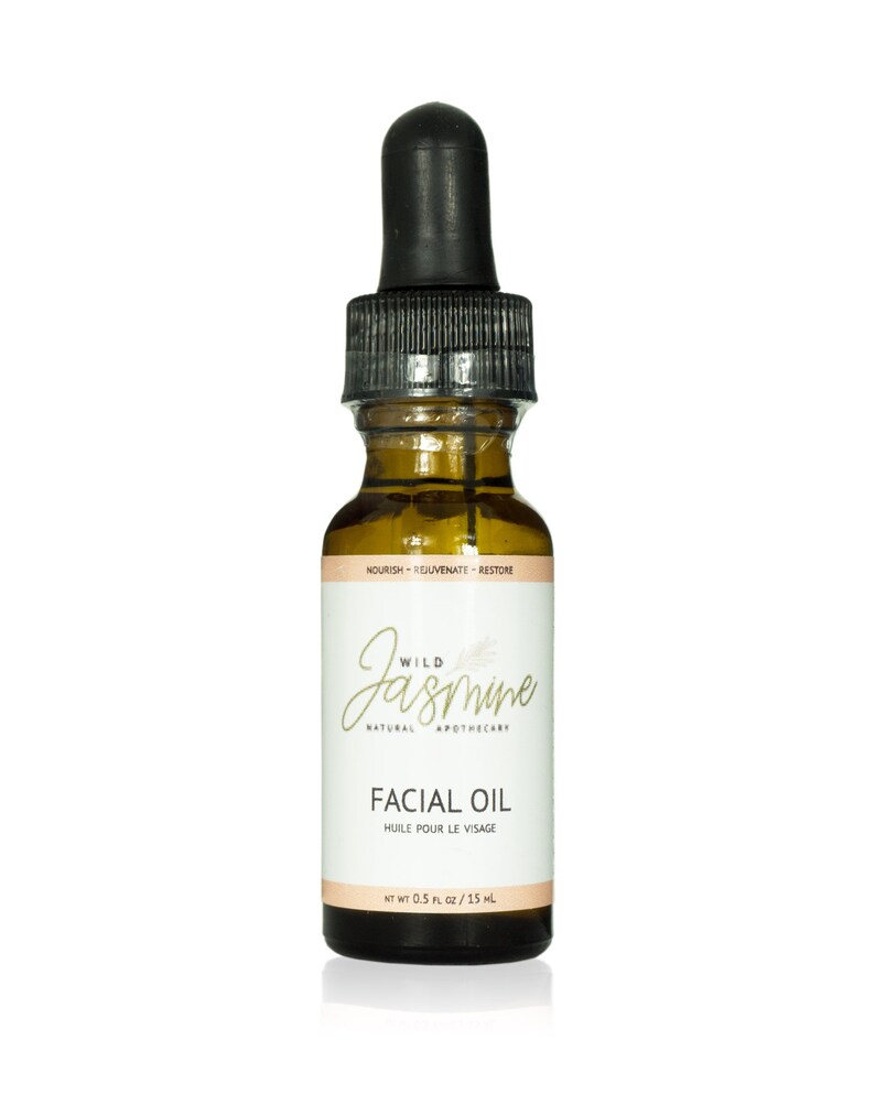 REJUVENATING FACIAL OIL Sample dry Skin Rosehip Argan Rose - Etsy
