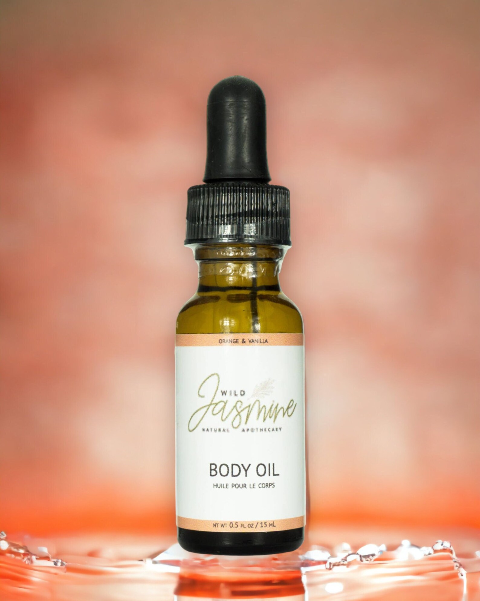VANILLA BODY OIL Sample Massage Oil Orange Vanilla Bath Oil - Etsy