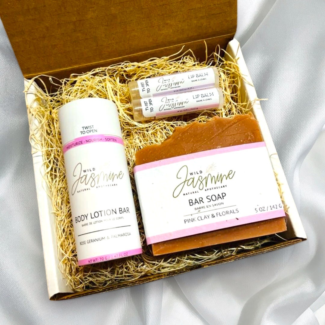 FLORAL BLISS Gift Set - Floral Skincare, Skin Care Gift, Lavender Gift ...