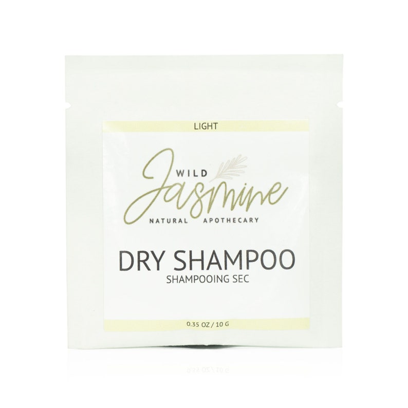 NATURAL DRY SHAMPOO Sample - Zero Waste Dry Shampoo Powder, Vegan Dry ...