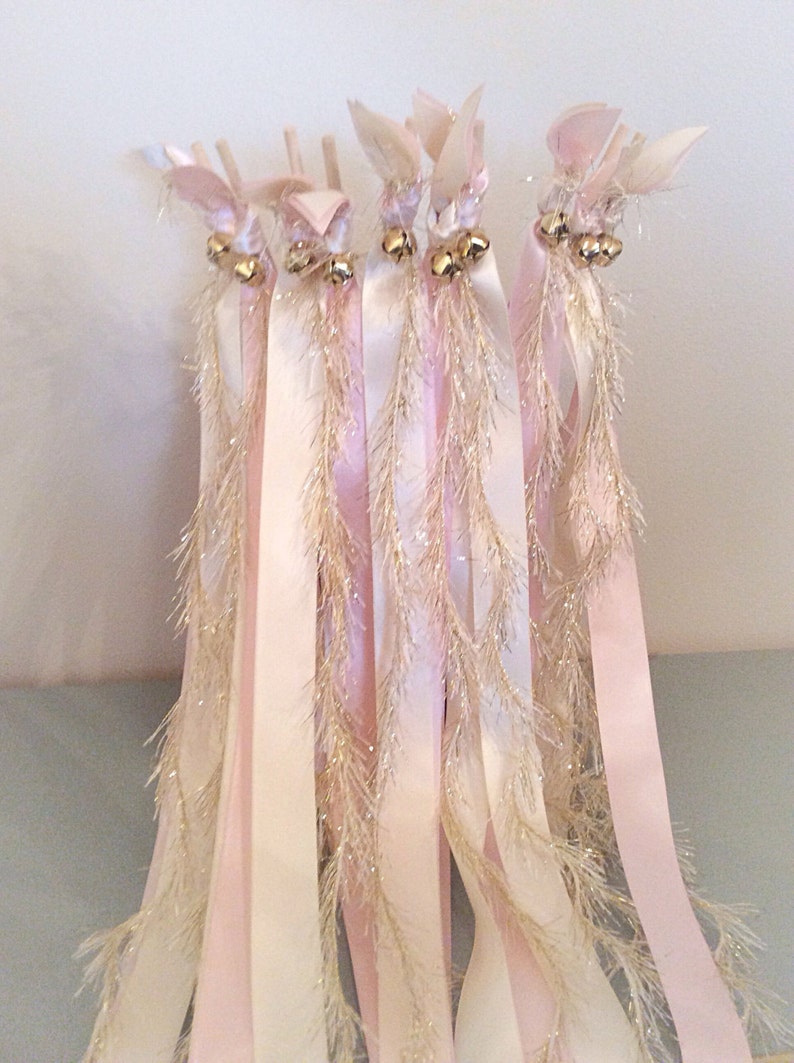 75 Wedding Wands/Wedding Ribbon Wands/Wedding Wand/Wedding | Etsy