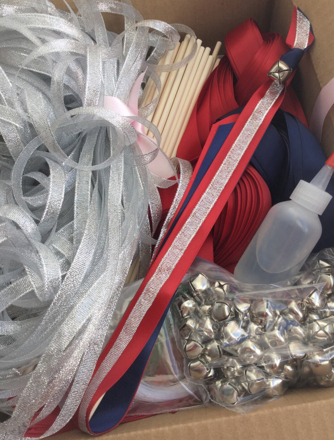 50 DIY Wedding Wand Kit Your Choice of Ribbon Color - Etsy