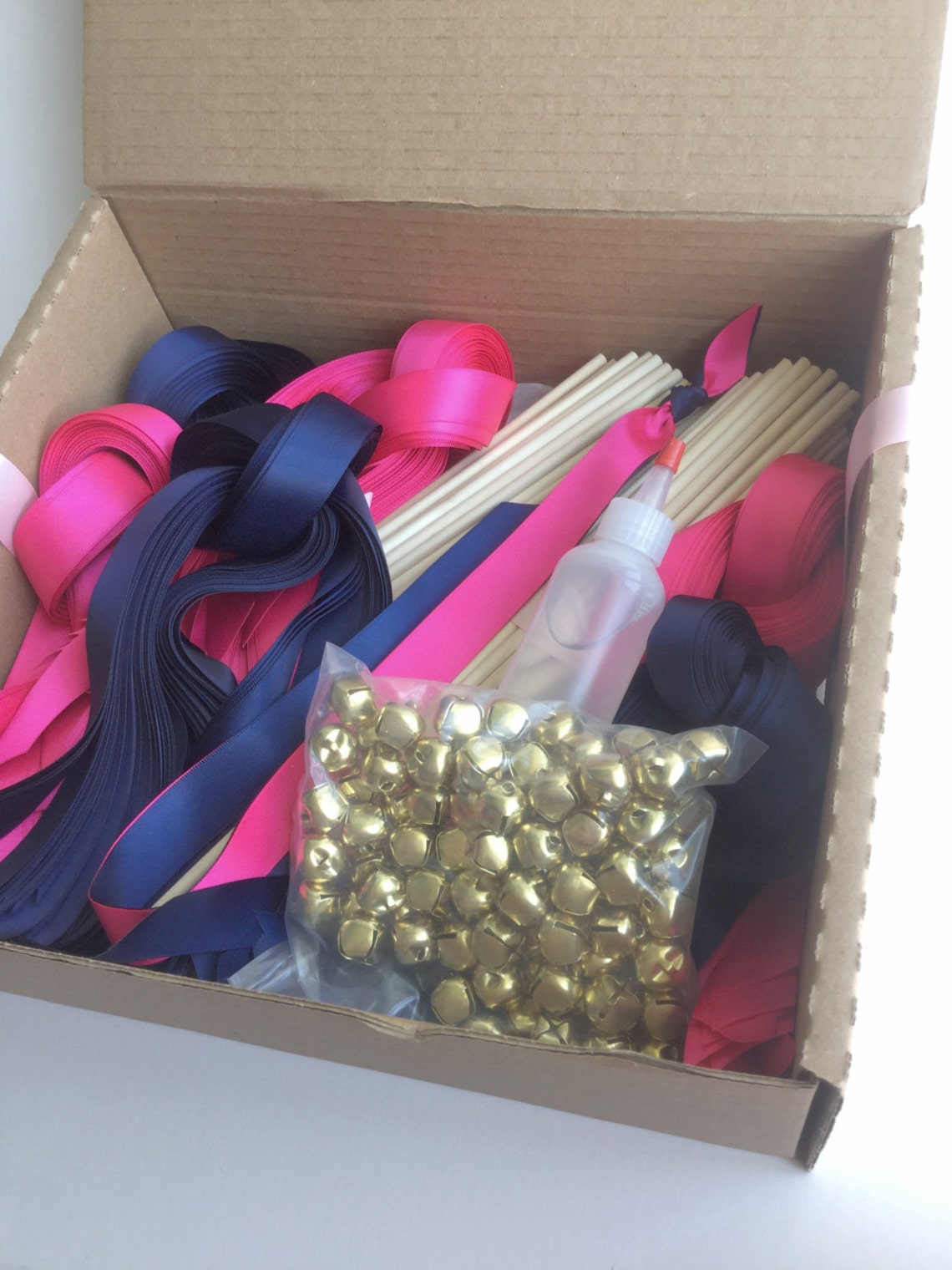100 DIY Wedding Wand Kit Your Choice of Ribbon Color - Etsy