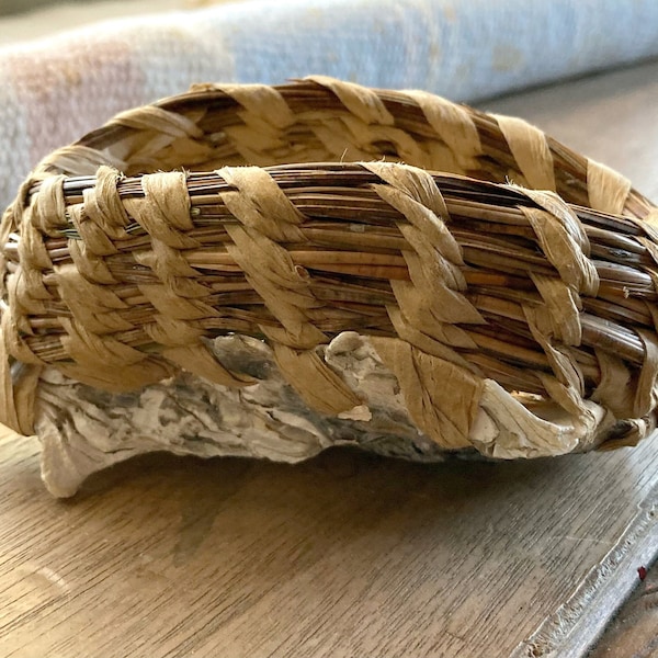 Pine Needle Basket - Etsy