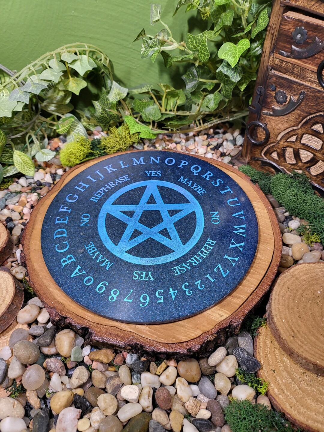 Blue Pentagram Pendulum Board - Etsy