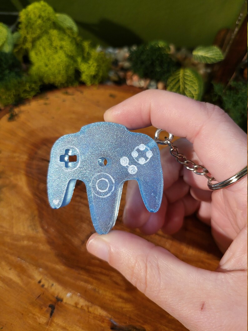 N64 Controller Keychain - Etsy
