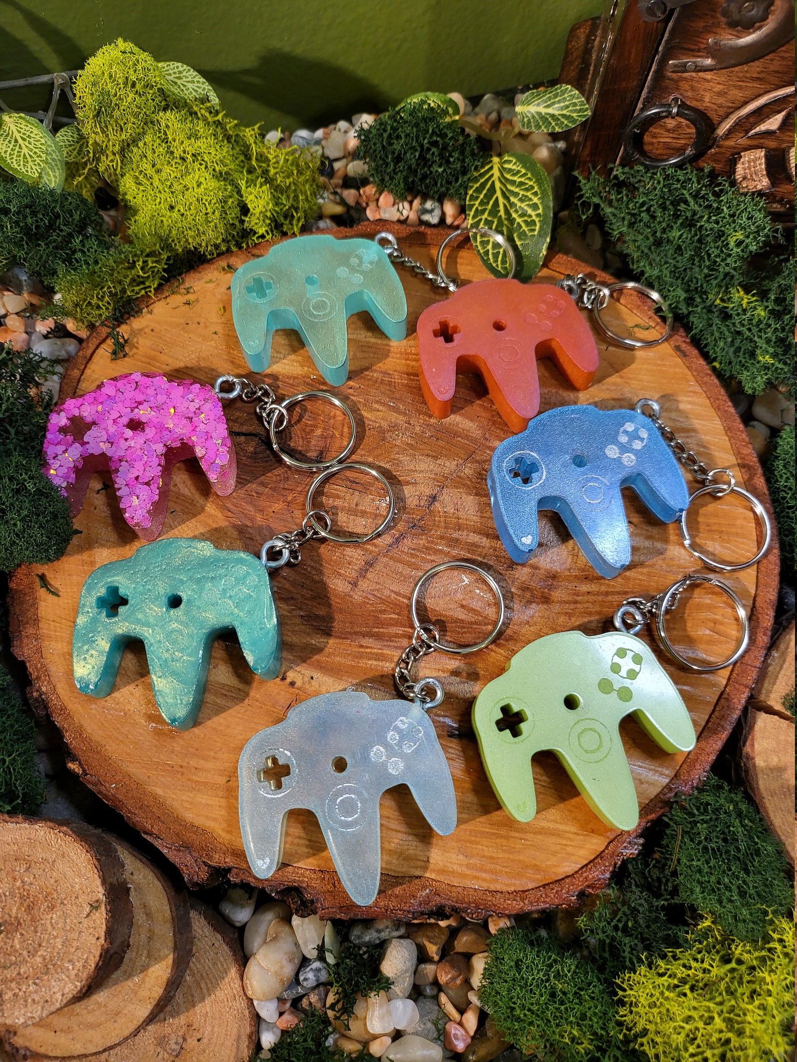 N64 Controller Keychain - Etsy