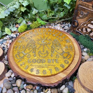 Gold and Copper Circle Ouija Board - Etsy