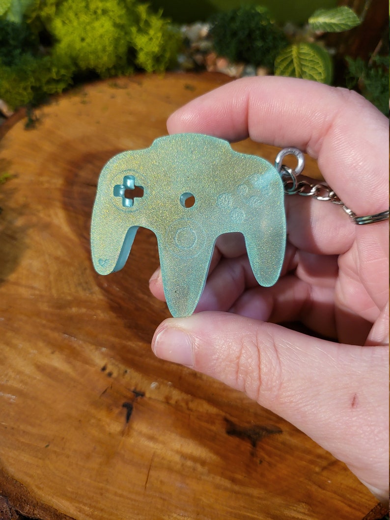 N64 Controller Keychain - Etsy