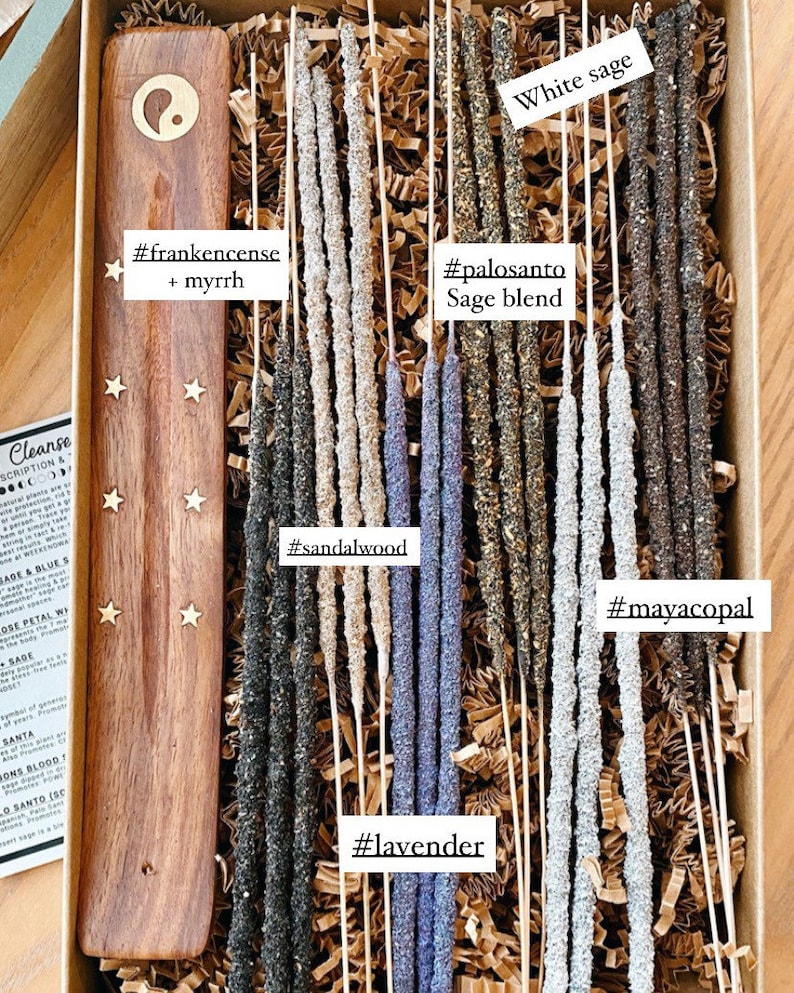 LIMITED Handmade Artisan Resin Incense Sticks X 3 of Each or - Etsy