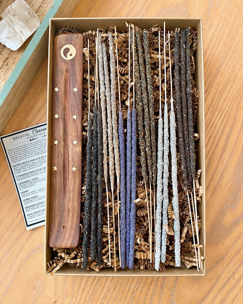 LIMITED Handmade Artisan Resin Incense Sticks X 12 of Each or 18 Pack ...