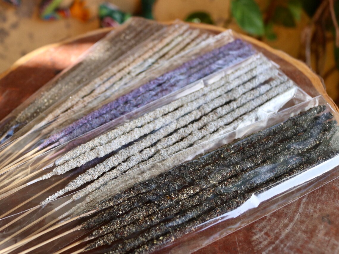LIMITED Handmade Artisan Resin Incense Sticks X 12 of Each or 18 Pack ...