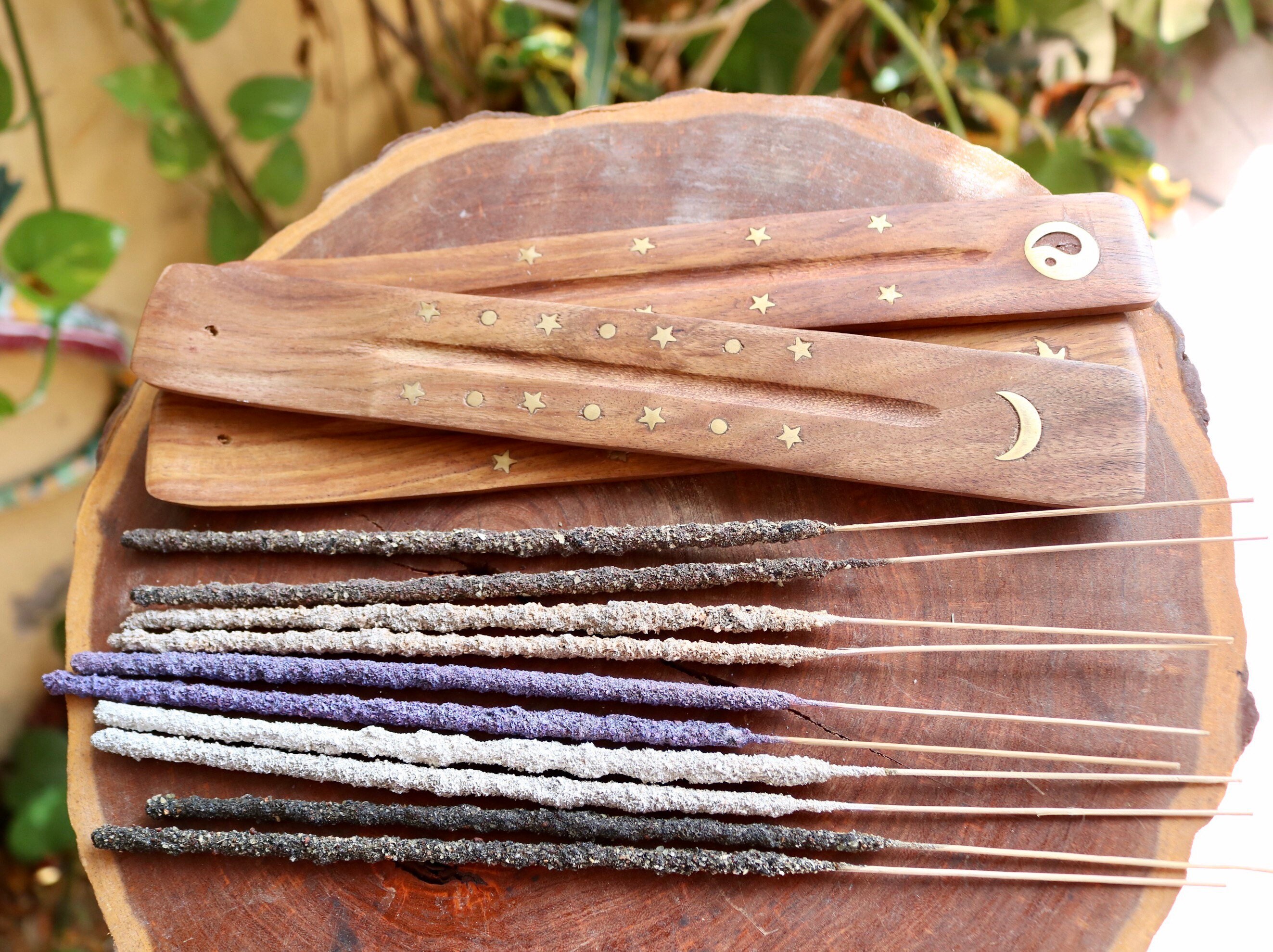 LIMITED Handmade Artisan Resin Incense Sticks X 12 of Each or 18 Pack ...